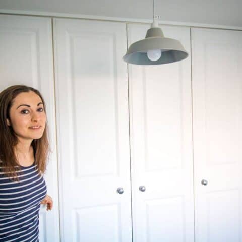 How to Put Up a Curtain Pole Batten with Grab Adhesive - The Carpenter ...